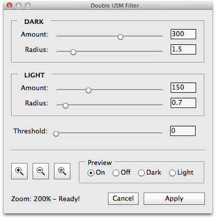 Double USM Photoshop Sharpening Script #1: Introduction | Davide ...