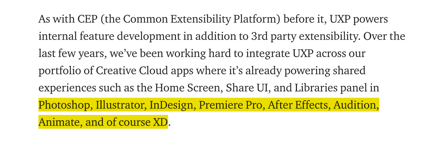 UXP launch at Adobe MAX 2020 | Davide Barranca — Photoshop, etc.